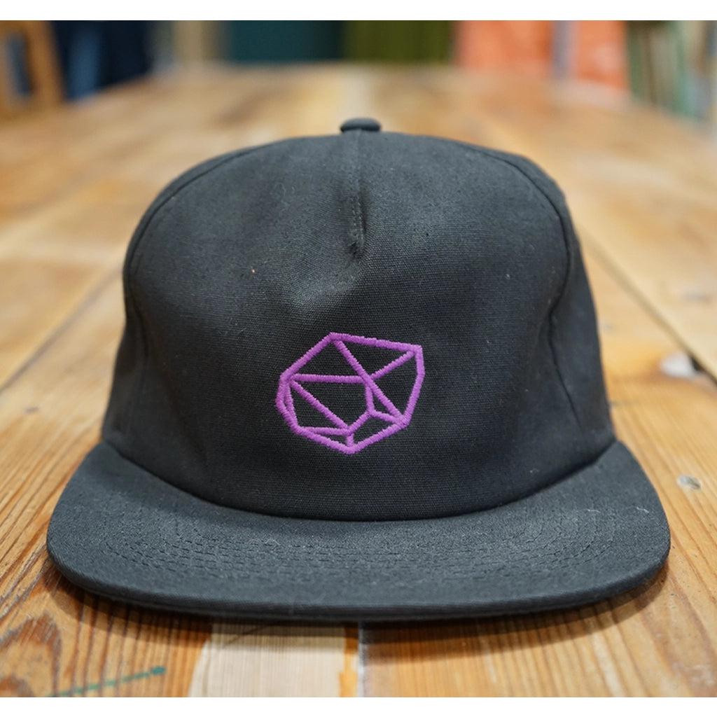 FBR Organic Cotton Unstructured 5 Panel Cap - Black – Boulder Rooms